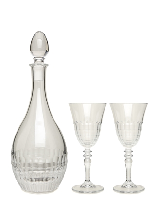 Beymen Hediye Hareli Cam Şarap Seti