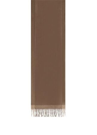 Begg&Co Erkek Kahverengi Püsküllü Kaşmir Atkı EU Begg&Co Erkek Kahverengi Püsküllü Kaşmir Atkı EU