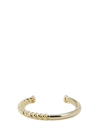 Academia Kadın Gold Burgu Dokulu Bileklik Altın Rengi EU