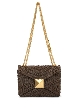 Valentino Garavani Kadın Çanta Kahverengi Eu