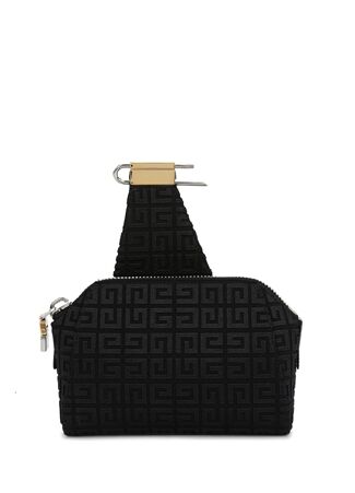 Givenchy Erkek Siyah Logo Dokulu Çanta EU