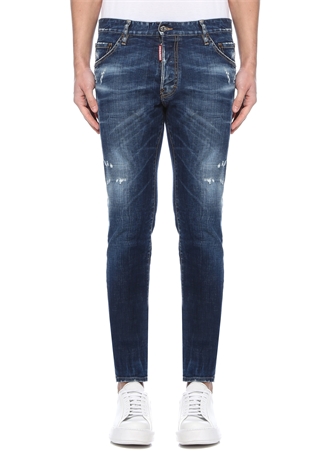 Dsquared2 Erkek Medium Wash Cool Guy Jean Pantolon Mavi 54 IT Dsquared2 Erkek Medium Wash Cool Guy Jean Pantolon Mavi 54 IT