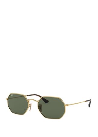 Ray-Ban Octagonal Gold Güneş Gözlüğü Altın Rengi 53 EU