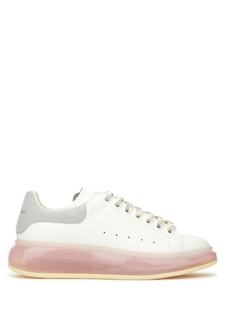 Alexander McQueen Kadın Oversize Beyaz Taban Detaylı Deri Sneaker 37 EU Alexander McQueen Kadın Oversize Beyaz Taban Detaylı Deri Sneaker 37 EU