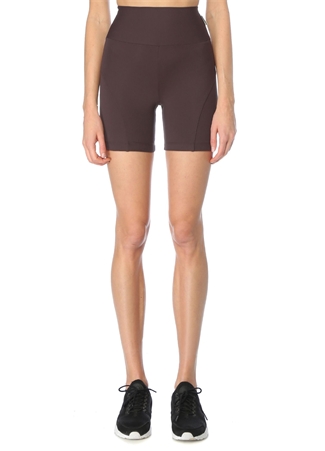 Ayma Active Kadın Mor Yüksek Bel Spor Şort S EU Ayma Active Kadın Mor Yüksek Bel Spor Şort S EU