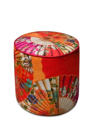 Baci Milano Ventagli Pembe 45x45 Cm Puf