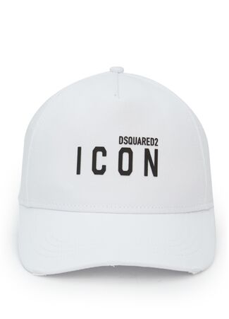 Dsquared2 Erkek Icon Beyaz Şapka EU