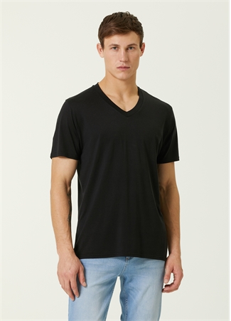 Cdlp Erkek Siyah V Yaka Basic T-shirt S EU Cdlp Erkek Siyah V Yaka Basic T-shirt S EU