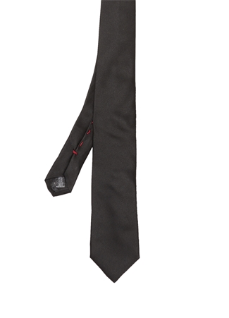 Pal Zileri Erkek Kırmızı Verev Çizgili İpek Kravat Siyah Eu Pal Zileri Erkek Kırmızı Verev Çizgili İpek Kravat Siyah Eu