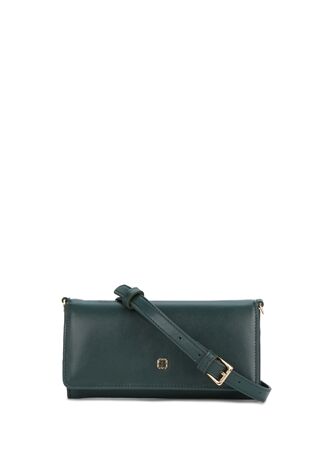 Beymen Hediye Kadın Haki Askılı Deri Cüzdan EU