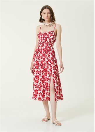 Faithfull The Brand Kadın Elbise Kırmızı Xs Eu