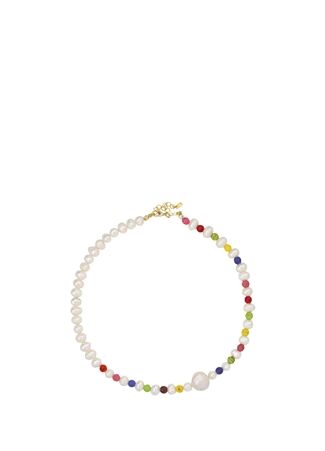 Sol By Studio Kadın Colorblocked Boncuklu Kolye EU