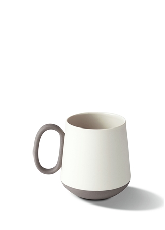 Esma Dereboy Tube Taş Fildişi Parlak Seramik Kupa Esma Dereboy Tube Taş Fildişi Parlak Seramik Kupa