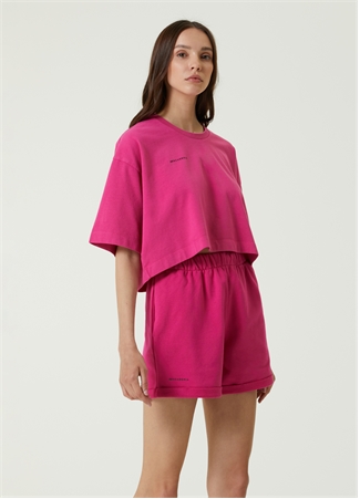 Academia Kadın Şeftali Crop T-shirt Pembe S Academia Kadın Şeftali Crop T-shirt Pembe S