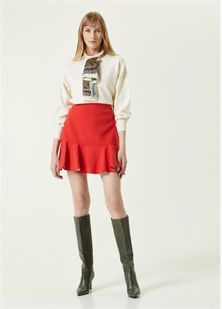 Network Kadın Regular Fit Kırmızı Mini Etek 38 EU Network Kadın Regular Fit Kırmızı Mini Etek 38 EU