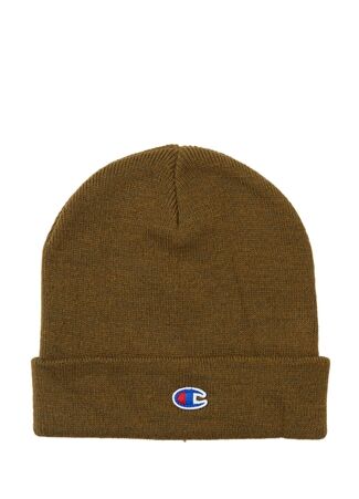 Champion Kadın Yeşil Logo Jakarlı Bere EU