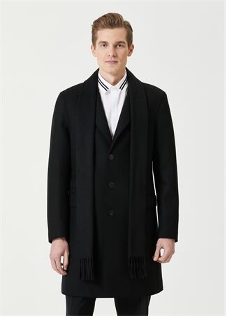 Neil Barrett Erkek Siyah Palto 50 IT