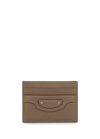 Balenciaga Kadın Vizon Deri Kartlık Bej EU