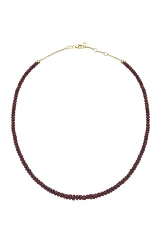 Charms Company Kadın Yakut Taşlı Altın Rengi Kolye EU Charms Company Kadın Yakut Taşlı Altın Rengi Kolye EU