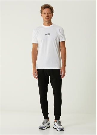 Dsquared2 Erkek Icon siyah Logo Baskılı Eşofman Siyah XL EU Dsquared2 Erkek Icon siyah Logo Baskılı Eşofman Siyah XL EU
