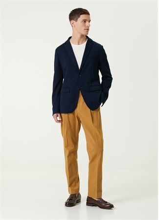 Palzileri Lab Erkek Kahverengi Pilili Pantolon 50 IT