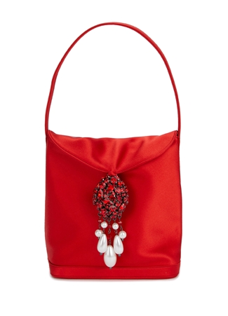 Renaud Pellegrino Kadın Stella Kırmızı Abiye Çanta EU