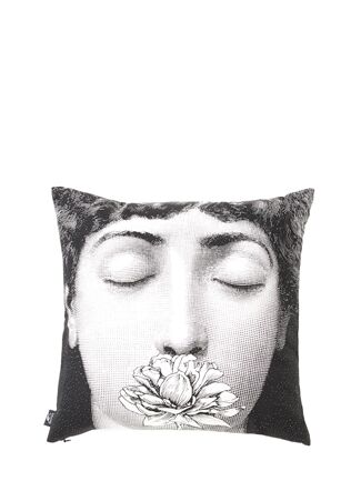 Fornasetti DEKORATİF YASTIK Siyah