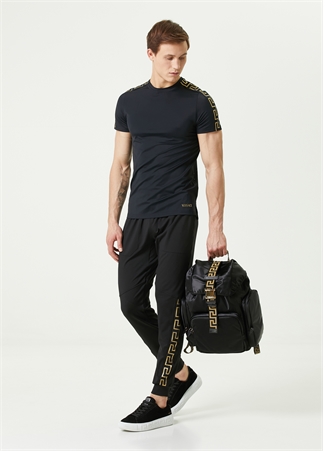 Versace Erkek Siyah Gold Jogger Eşofman Altı M EU Versace Erkek Siyah Gold Jogger Eşofman Altı M EU