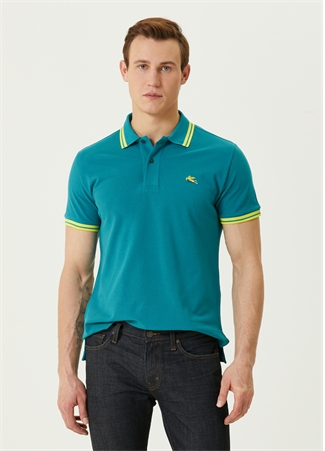 Etro Erkek Mavi Polo Yaka T-shirt Lacivert L Eu Etro Erkek Mavi Polo Yaka T-shirt Lacivert L Eu