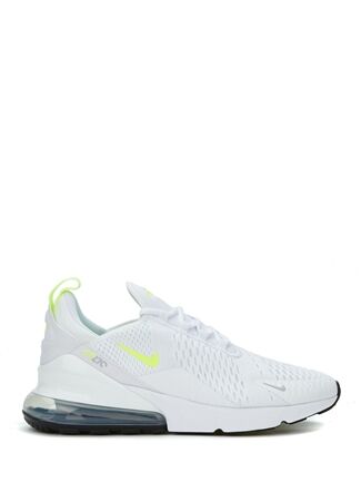 Nike Erkek Air Max 270 React Beyaz Logolu Sneaker 40.5 EU
