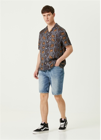 Allsaints Erkek Şort Mavi 28 Uk Allsaints Erkek Şort Mavi 28 Uk