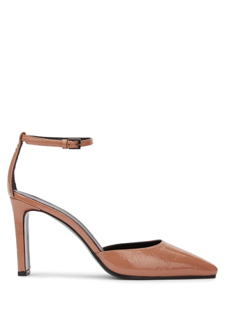 Academia Kadın Nude Deri Stiletto Pembe 37