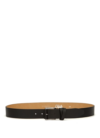 Beymen Club Erkek Siyah Çapraz Köprü Detaylı Deri Kemer 90 Beymen Club Erkek Siyah Çapraz Köprü Detaylı Deri Kemer 90