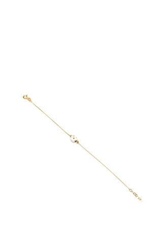 Collection-Alper Tunçoku Kadın Papatya Formlu Altın Rengi Bileklik EU