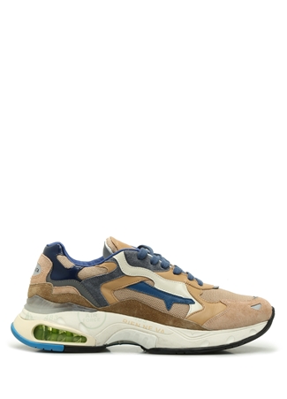 Premiata st Erkek Sharky Bej Deri Sneaker 40 EU