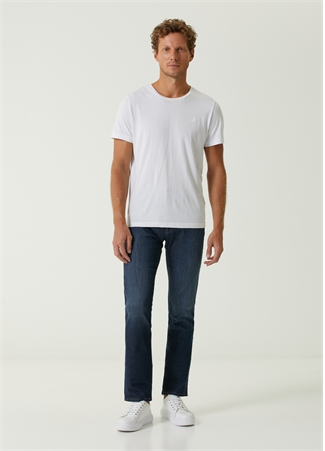 Canali Erkek Slim Fit Lacivert Jean Pantolon 52 IT Canali Erkek Slim Fit Lacivert Jean Pantolon 52 IT