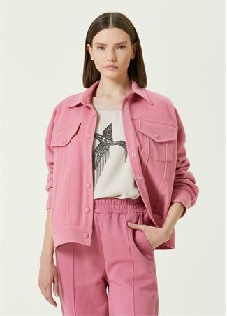 Beymen Club Kadın Pembe Kaşe Trucker Ceket S