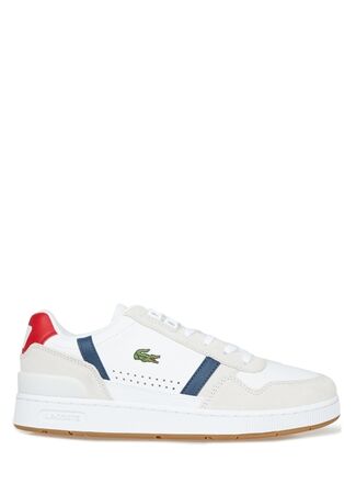 Lacoste Kadın Beyaz Kırmızı Logo Detaylı Sneaker 38 EU