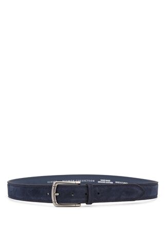 Beymen Collection Erkek Lacivert Deri Kemer 0 IT