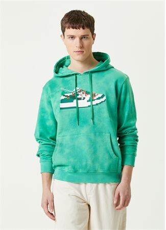 8-Bit by Mhrs Erkek SWEATSHIRT Yeşil S EU