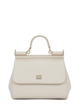 Dolce&Gabbana Kadın Sicily Altın Rengi Deri Çanta Pembe EU Dolce&Gabbana Kadın Sicily Altın Rengi Deri Çanta Pembe EU