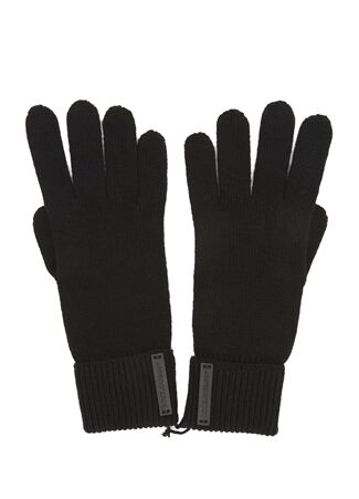 Dolce&Gabbana Erkek Siyah Yün Eldiven S EU