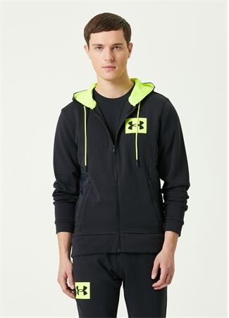 Under Armour Erkek Summit Siyah Kapüşonlu Sweatshirt Siyah S EU