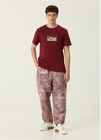 Les Benjamins Erkek Pembe Desenli Eşofman Altı S EU Les Benjamins Erkek Pembe Desenli Eşofman Altı S EU