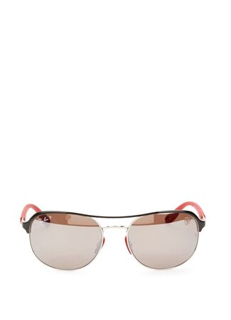 Ray-ban Scuderia Ferrari Siyah Güneş Gözlüğü 58 Eu