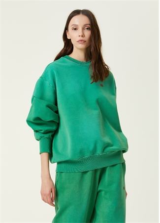 Acne Studios Kadın Yeşil Bisiklet Yaka Sweatshirt Xs Eu Acne Studios Kadın Yeşil Bisiklet Yaka Sweatshirt Xs Eu