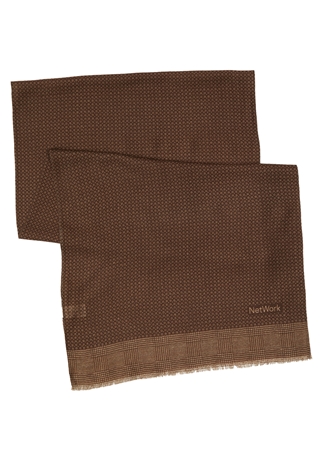 Network Erkek Desenli Yün Atkı Lacivert Eu Network Erkek Desenli Yün Atkı Lacivert Eu