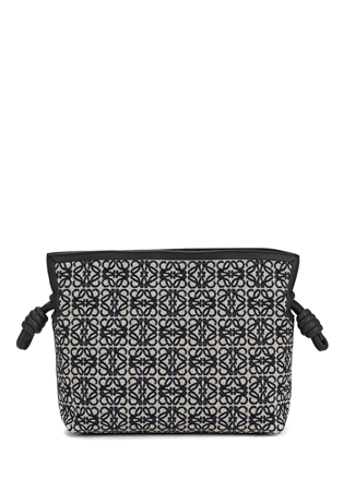 Loewe Kadın Mini Flamenco Siyah Lacivert Logolu Çanta EU Loewe Kadın Mini Flamenco Siyah Lacivert Logolu Çanta EU