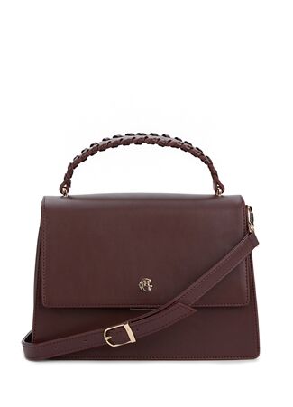 George Hogg Kadın Bordo Omuz Çantası EU