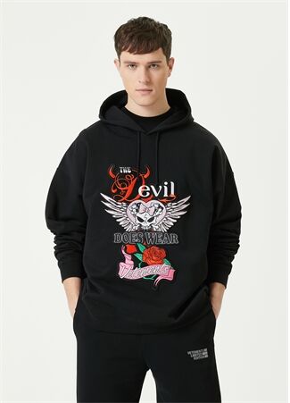 VETEMENTS Erkek SWEATSHIRT Siyah S EU